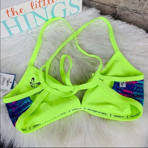Speedo | Swim | Nwt Speedo Missy Franklin Triangle Swim Bikini Top ...